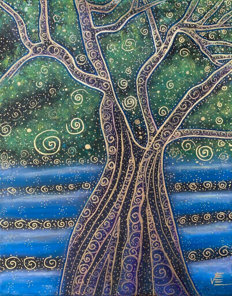 Trees, Nature, Moon, Sun, Stars – Vicki Evans – Official Site